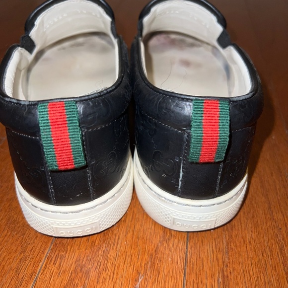 Gucci | Shoes | Mens Gucci Signature Slipon Sneakers Gucci Skate Slipon ...